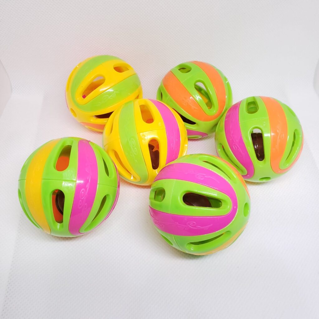 Bolas guizo premium resistente p/ gato grande 5 cm • Franxica Pet Atacado